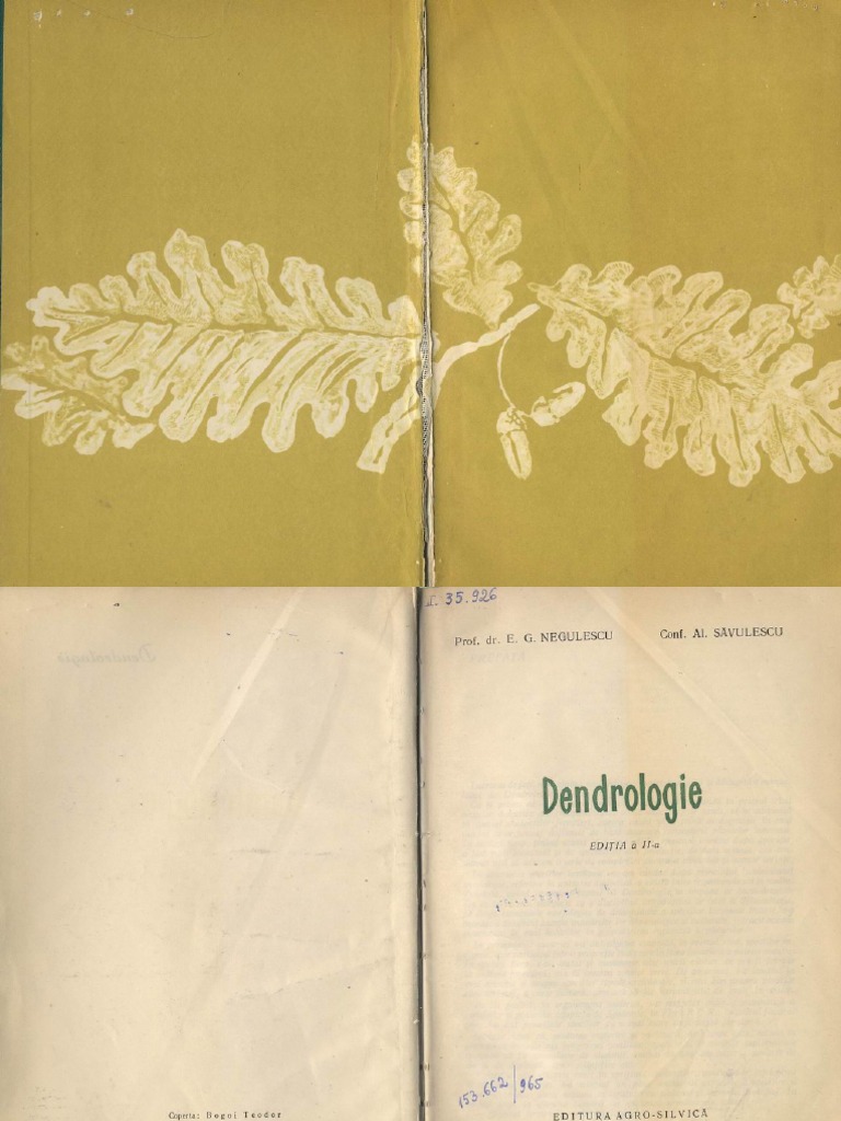 Carte Dendrologie | PDF