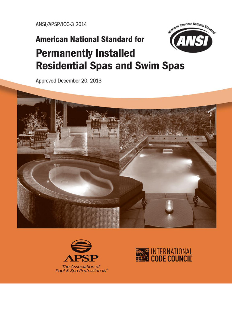 Ansi Apsp Icc 3 2014 | PDF