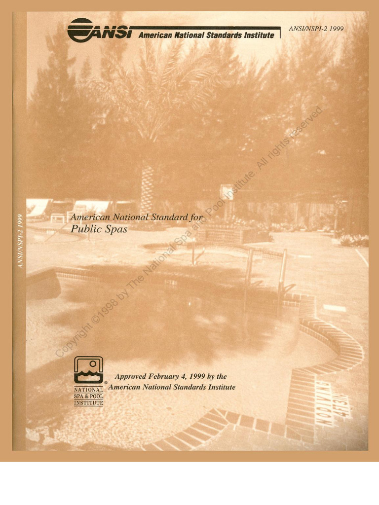 Ansi Nspi 2 1999 | PDF