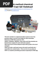 CASTROl Caremax Oil Test Kit Operation Manual | PDF