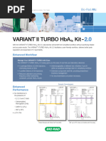 Variant II Turbo Instruction Manual | PDF | Glycated Hemoglobin | High ...