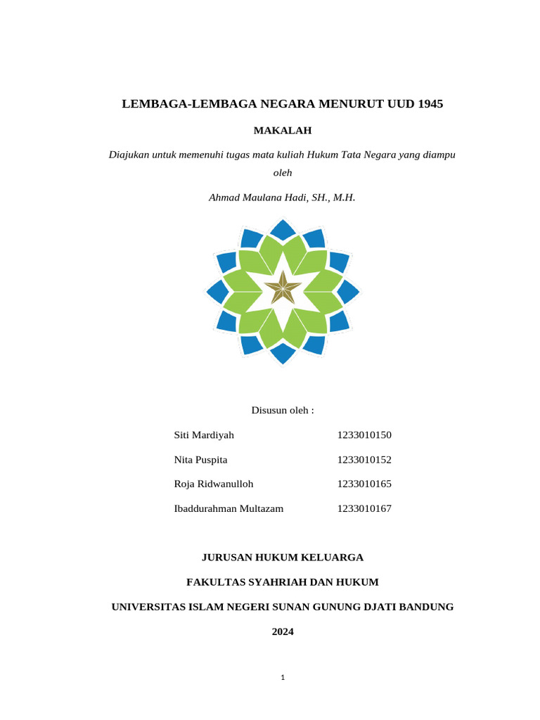 MAKALAH KEL-6 HUKUM TATA NEGARA | PDF MAKALAH KEL-6 HUKUM TATA NEGARA | PDF