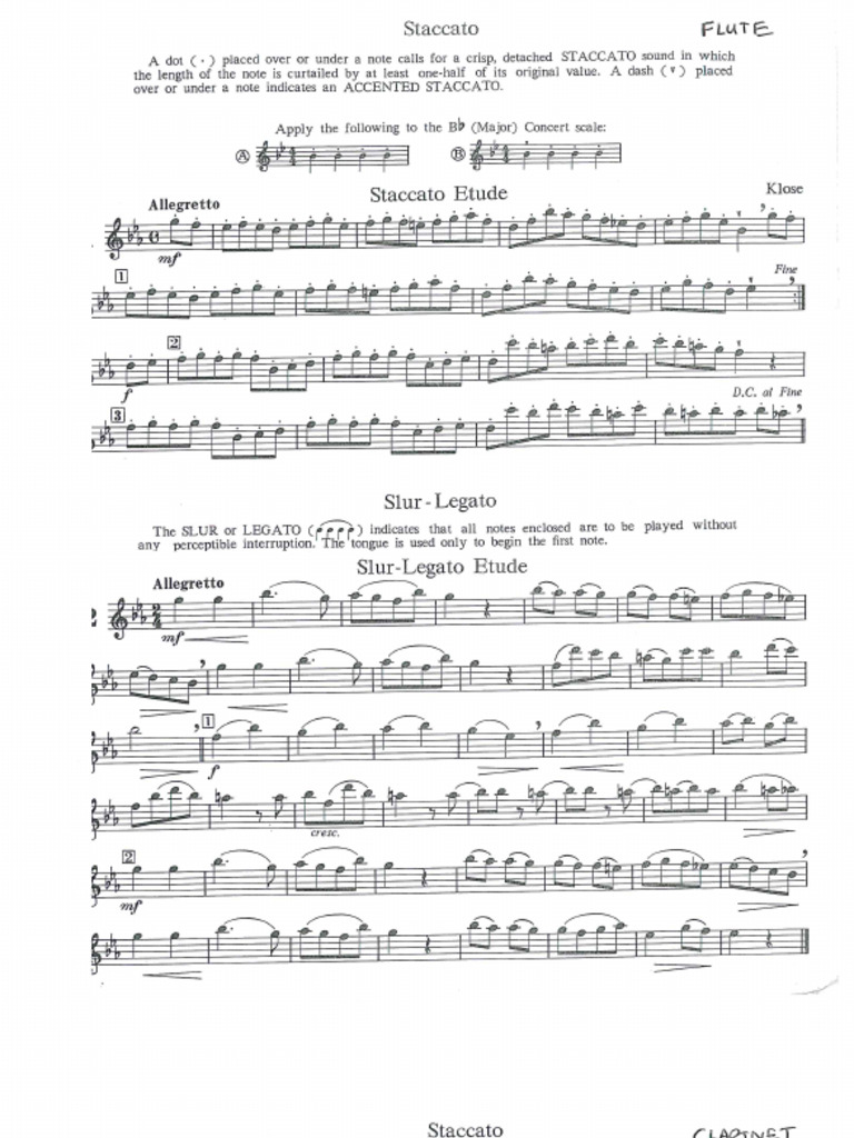 Staccato Etude | PDF