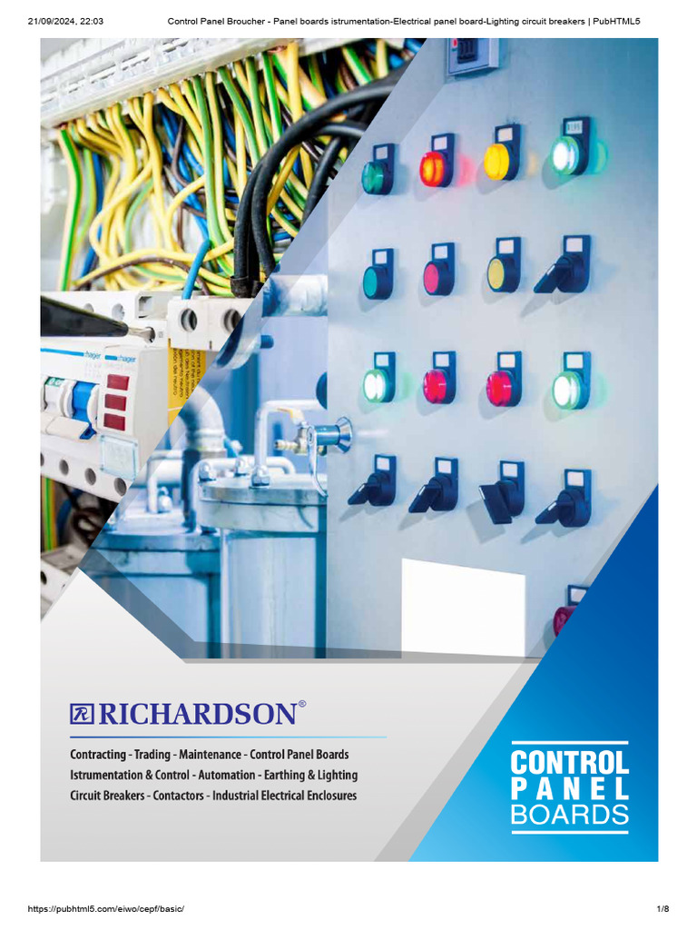 Control Panel Broucher - Panel Boards Istrumentation-Electrical Panel ...