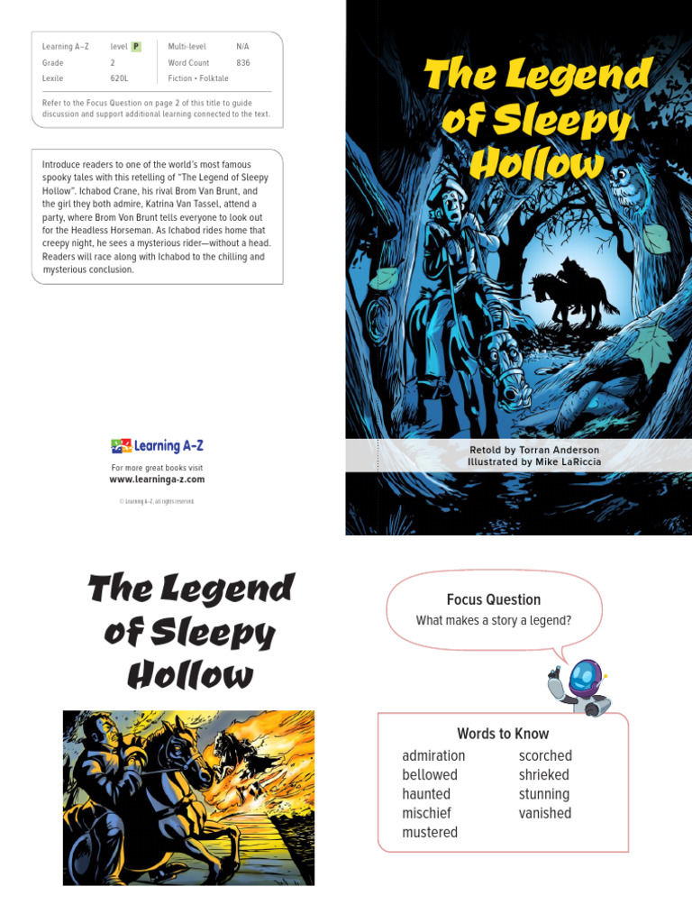 The Legend of Sleepy Hollow Retold | PDF | The Legend Of Sleepy Hollow ...