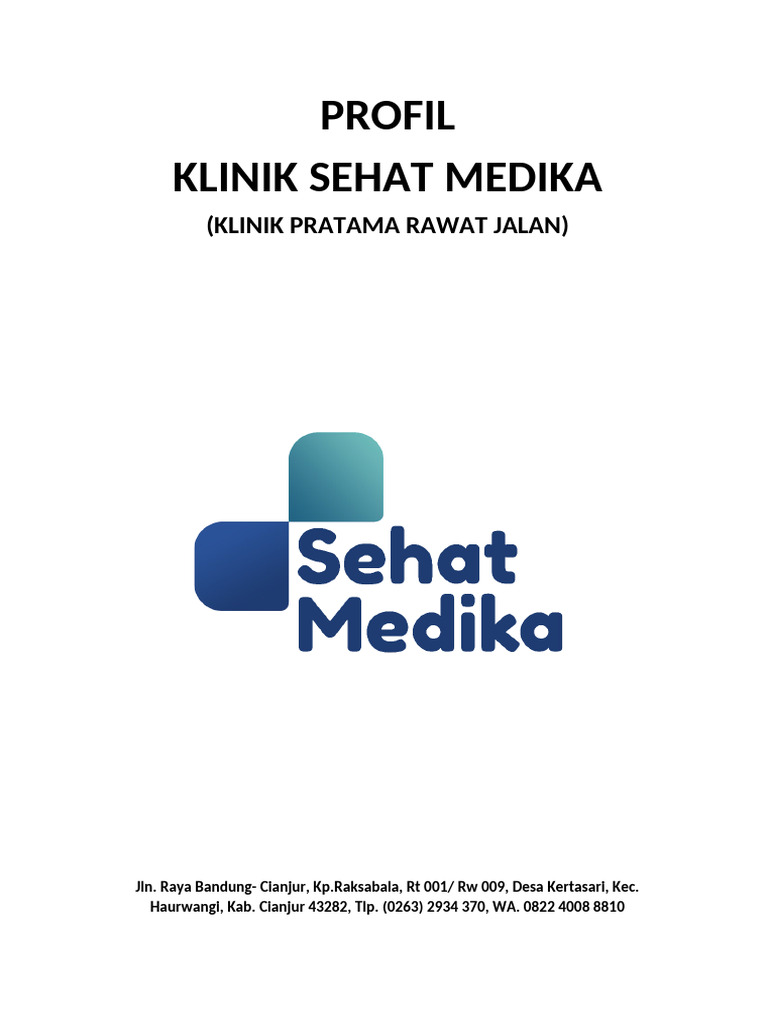 PROPOSAL KLINIK SEHAT MEDIKA Ke Intansi | PDF