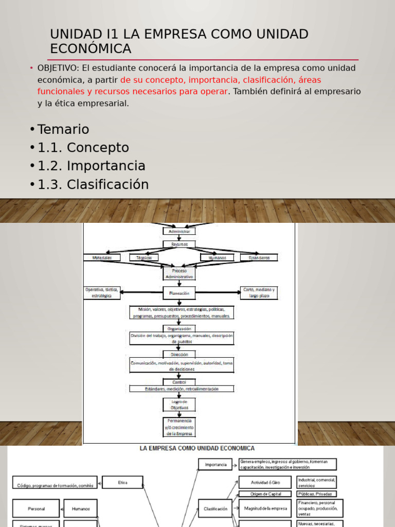 La Empresa Como Unidad Economica | PDF | Business | Camaradería