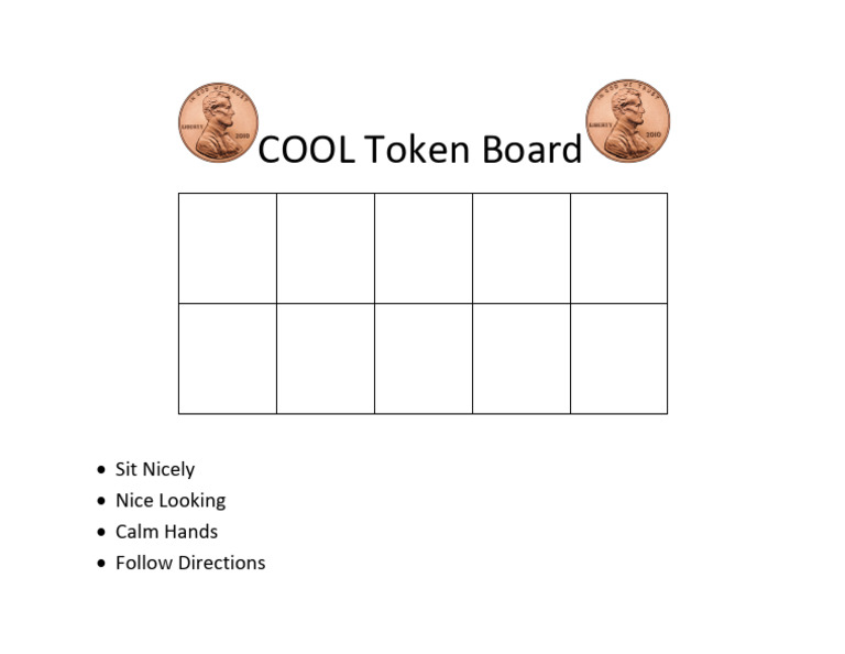 1-Pennies Token Board | PDF
