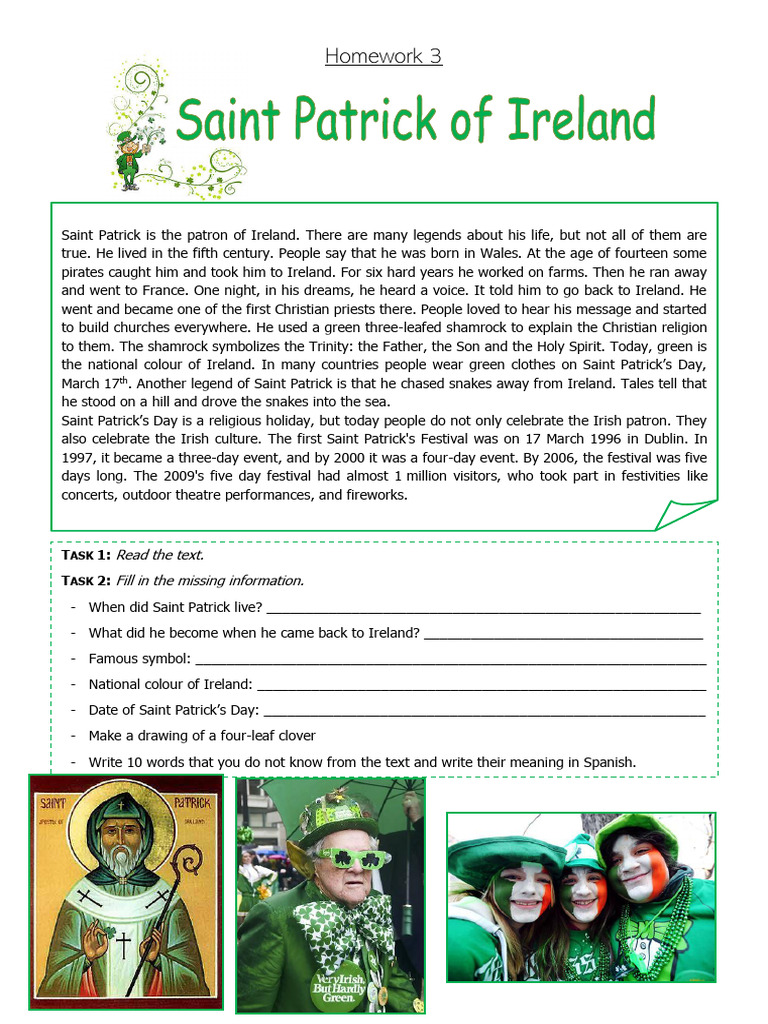 Homework 3 - Ireland | PDF