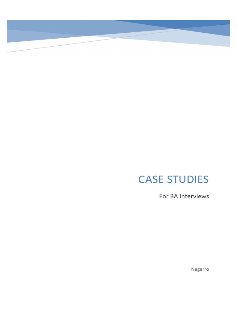 Case Study - Banking and Finance | PDF