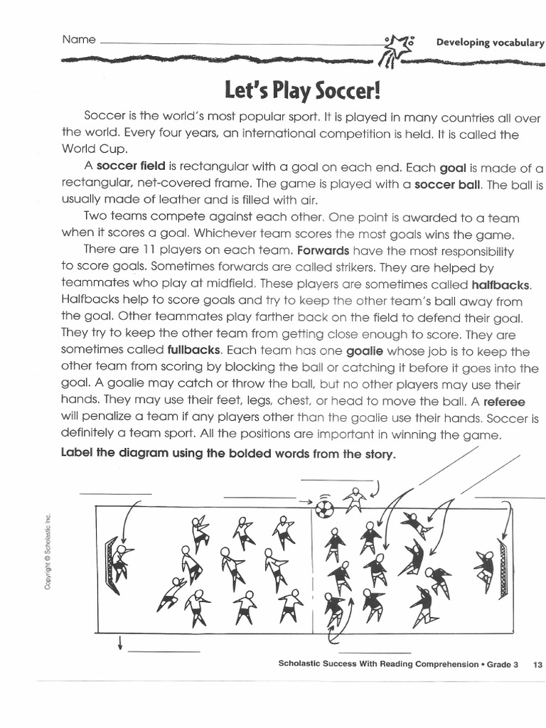 Let's Play Soccer | PDF