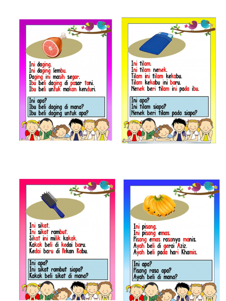 Kad Bacaan Mudah | PDF