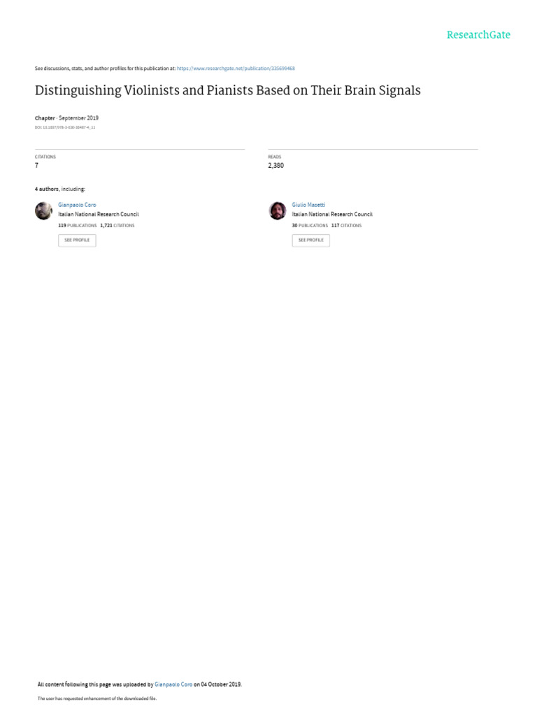 CoroetAl_ICANN2019 | PDF | Electroencephalography | Brain