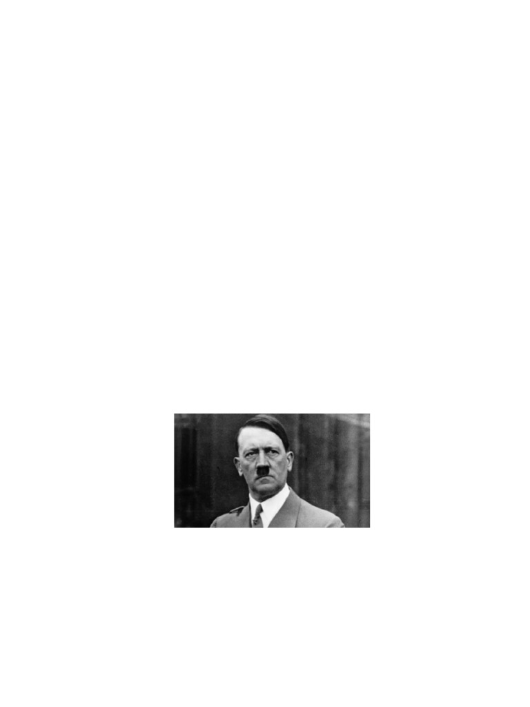 Adolf Hitler | PDF