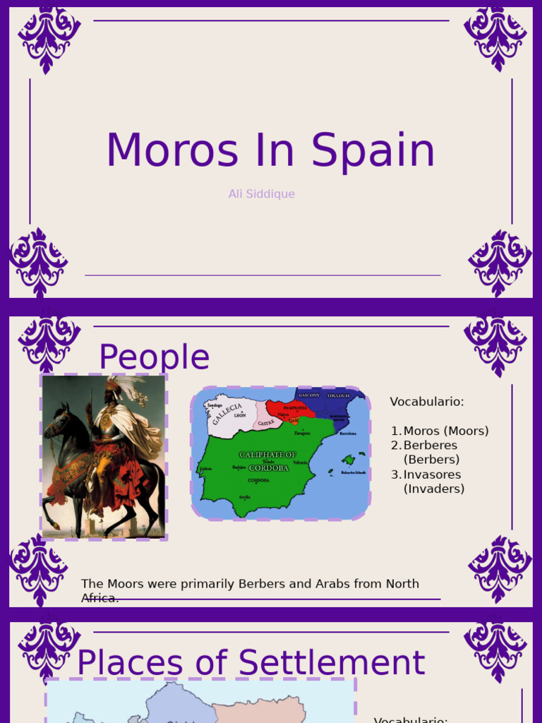 Spanish Holy Week Presentation | PDF | Moors | Berbers