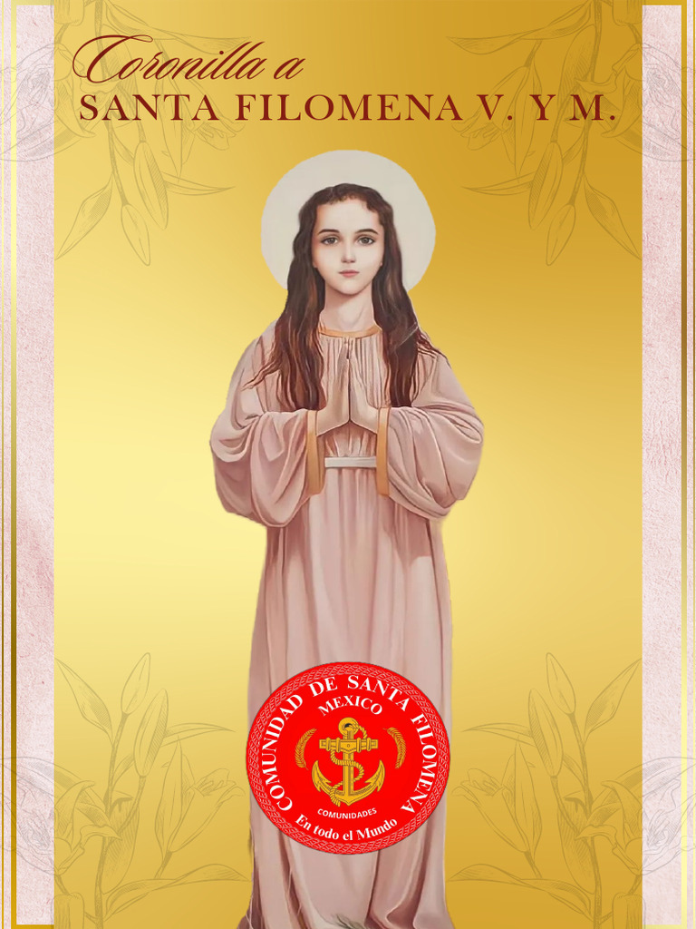 Devociones a Santa Filomena | PDF | María, madre de Jesús | Intercesión