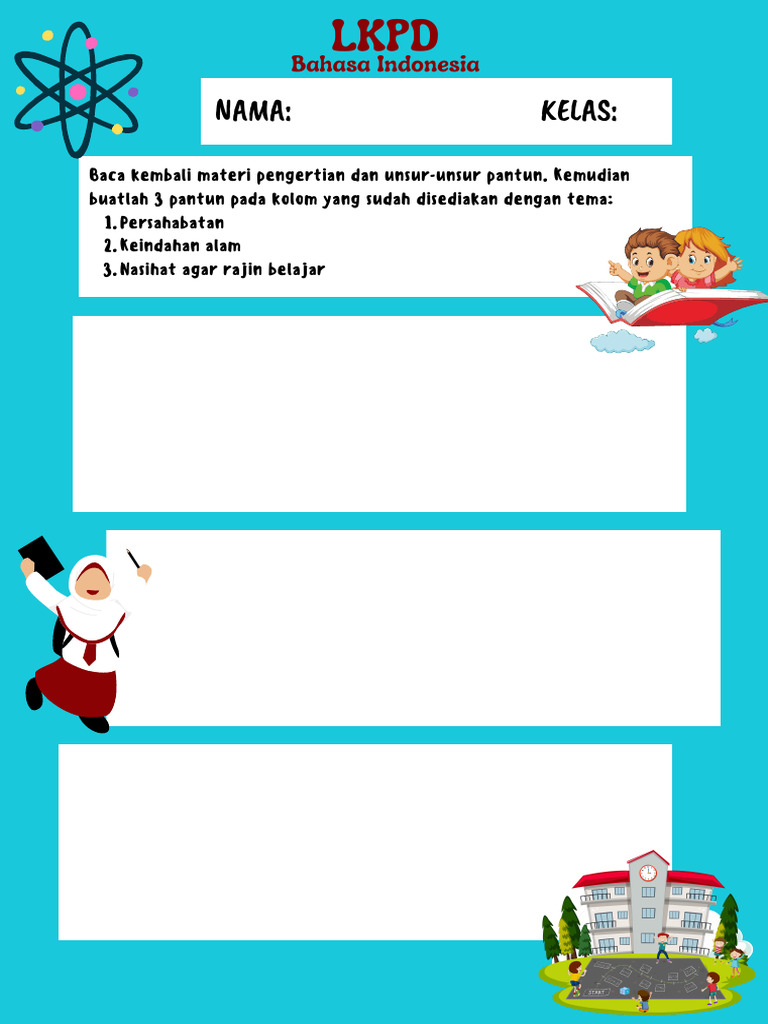 LKPD Bahasa Indonesia - Individu - Kelas 5a | PDF