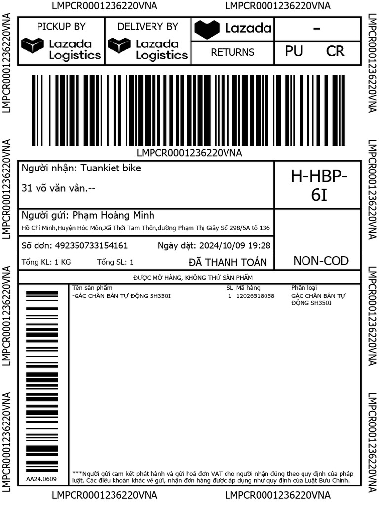Return Label | PDF