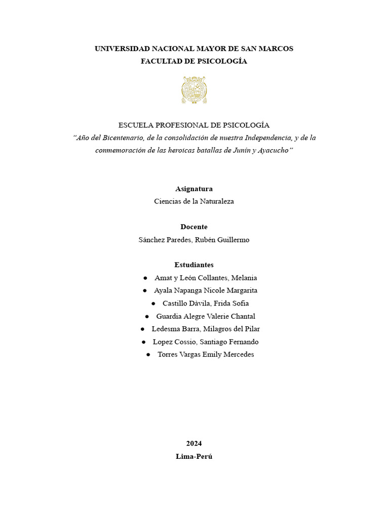 ABP Informe Final | PDF | Sicología