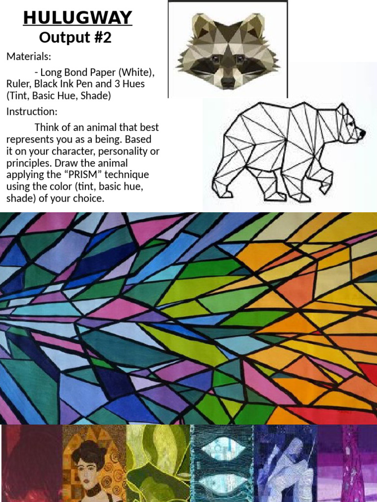 Draw Your Spirit Animal with PRISM Technique | PDF