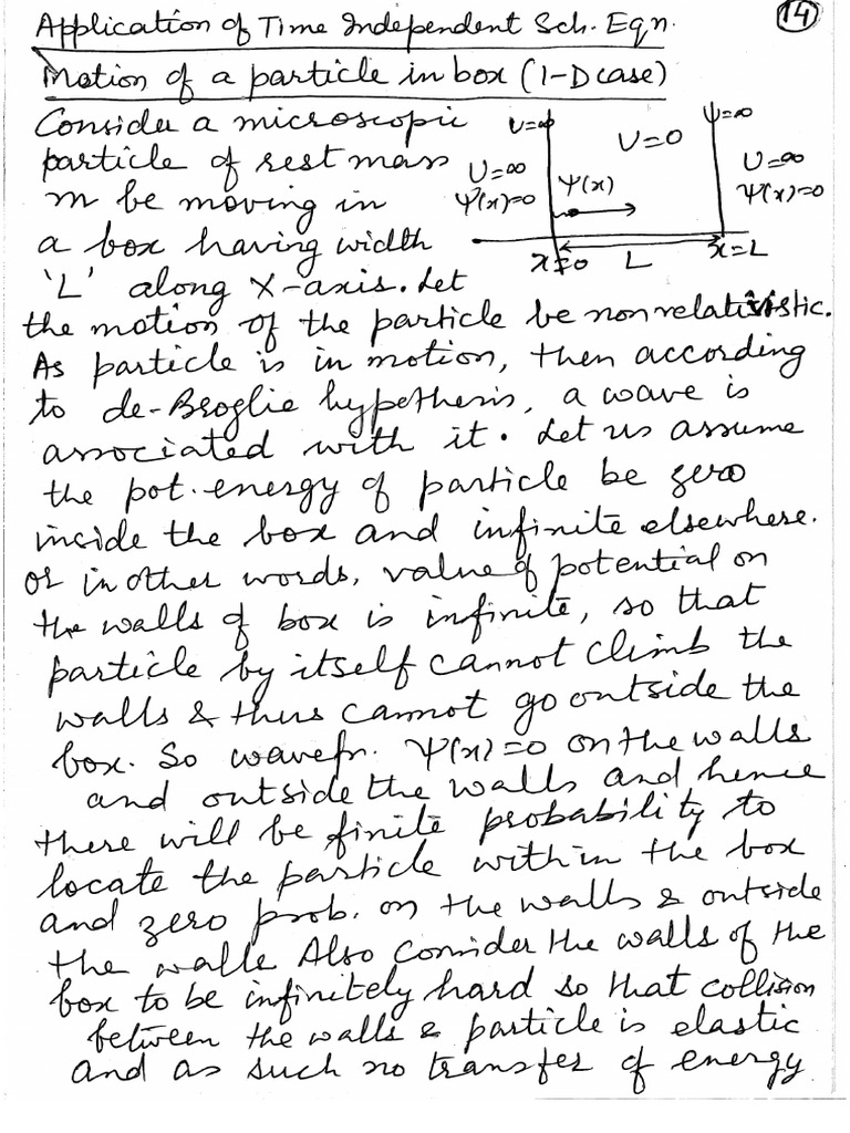 2 Particle in a Box (1) | PDF