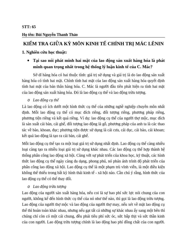 KTGK - KTCT Vũ Anh Tuấn | PDF