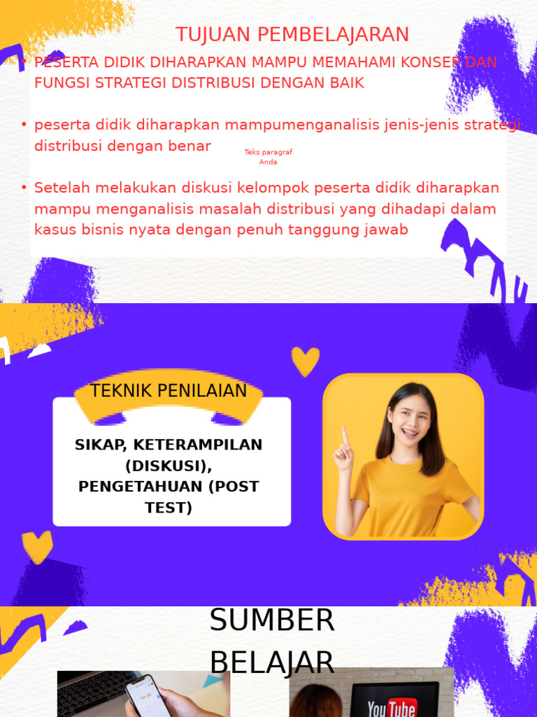 PPT tujuan pembelajaran | PDF