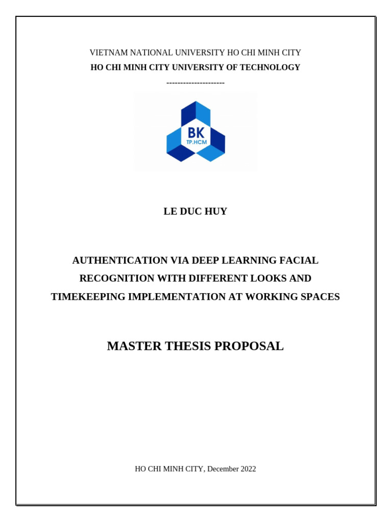 Deep Learning Facial Recognition Thesis | PDF | Artificial Neural ...