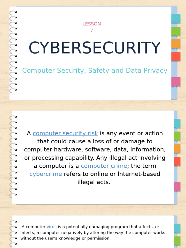 Lesson-7-8-GE-ELEC-3-1 | PDF | Security | Computer Security