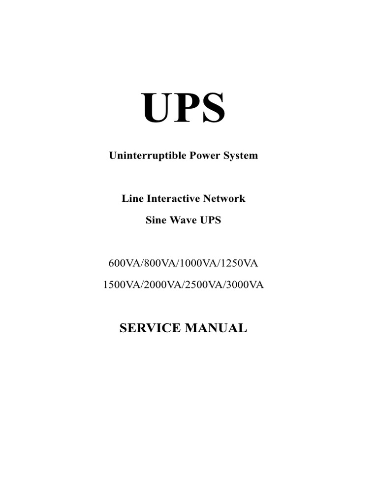 Powercom Ups Smk-600a Smk-800a SMK | PDF