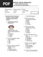 Soal Latihan Bahasa Indonesia Kelas 2 Kumer | PDF | Olahraga & Rekreasi