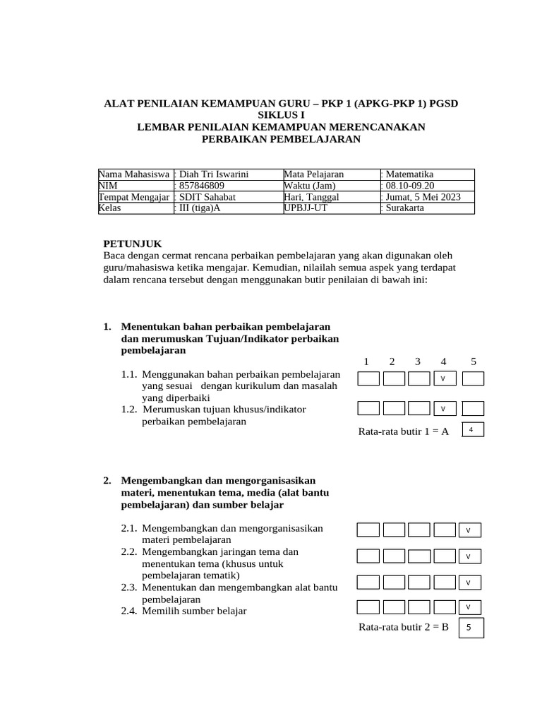 Apkg-Pkp - Ninda - Kosongan | PDF