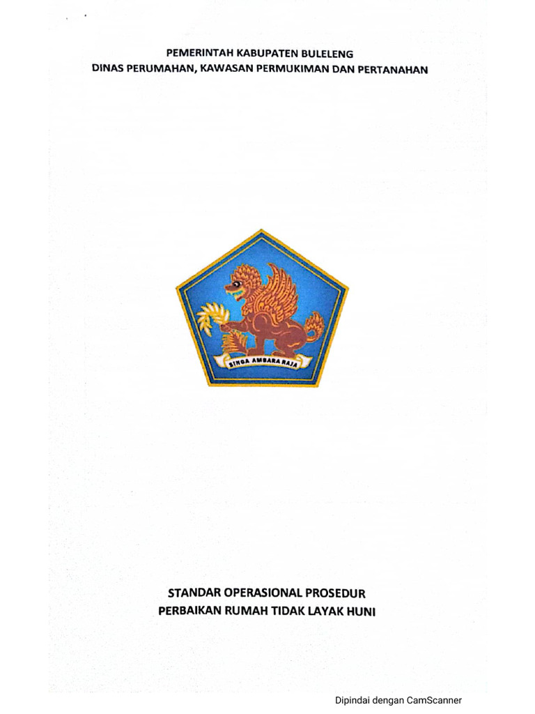 89 - Sop Rerbaikan RTLH 2022 | PDF