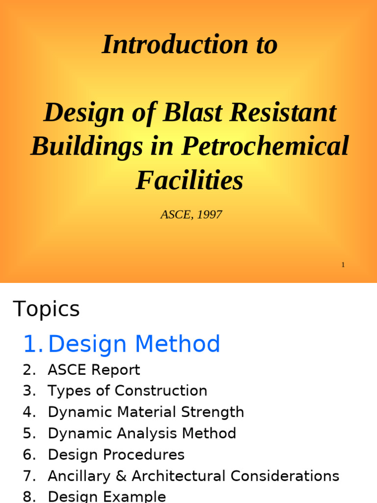 Blast load | PDF | Strength Of Materials | Deformation (Engineering)