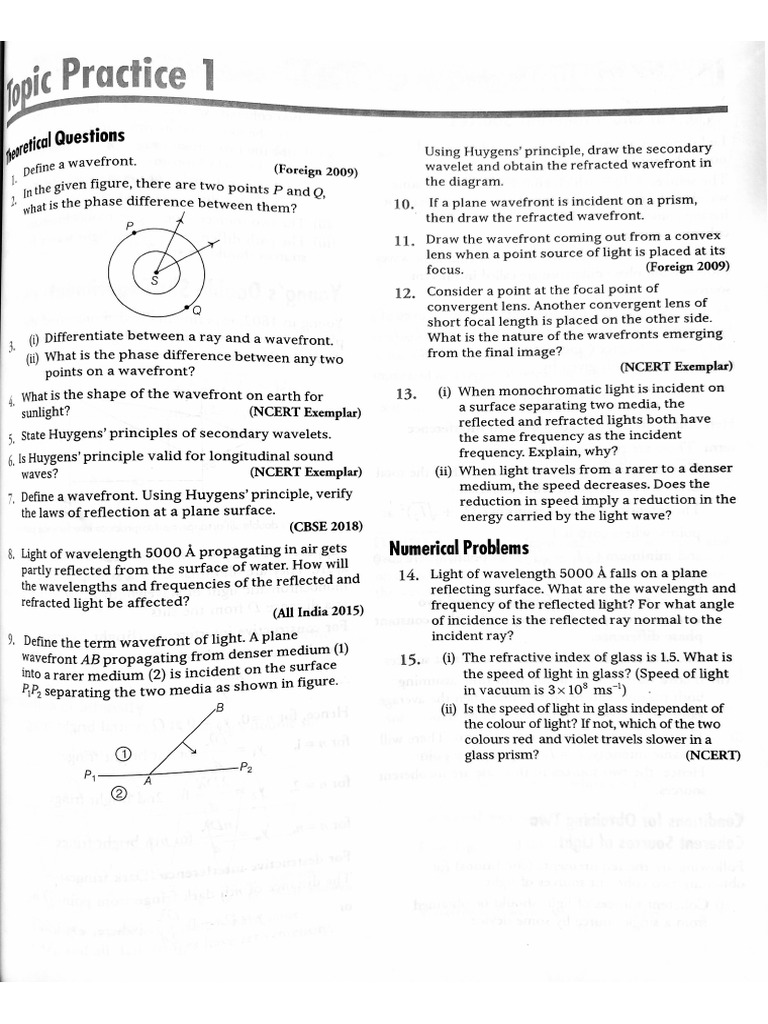 G12 Ch10 Practice | PDF