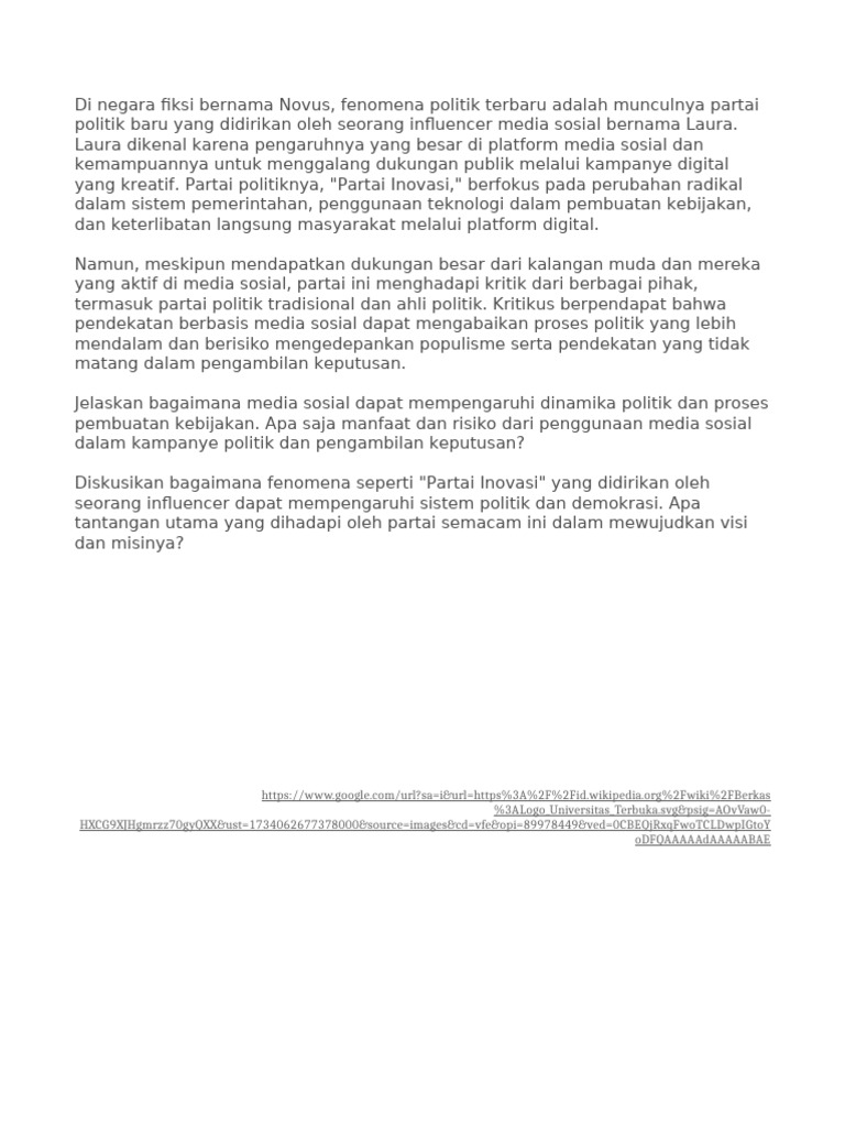 SESI 8 DISKUSI AGAMA ISLAM Di Negara Fiksi Bernama Novus | PDF