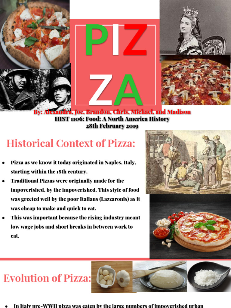 History and Evolution of Pizza | PDF | Pizza | Baker's Yeast