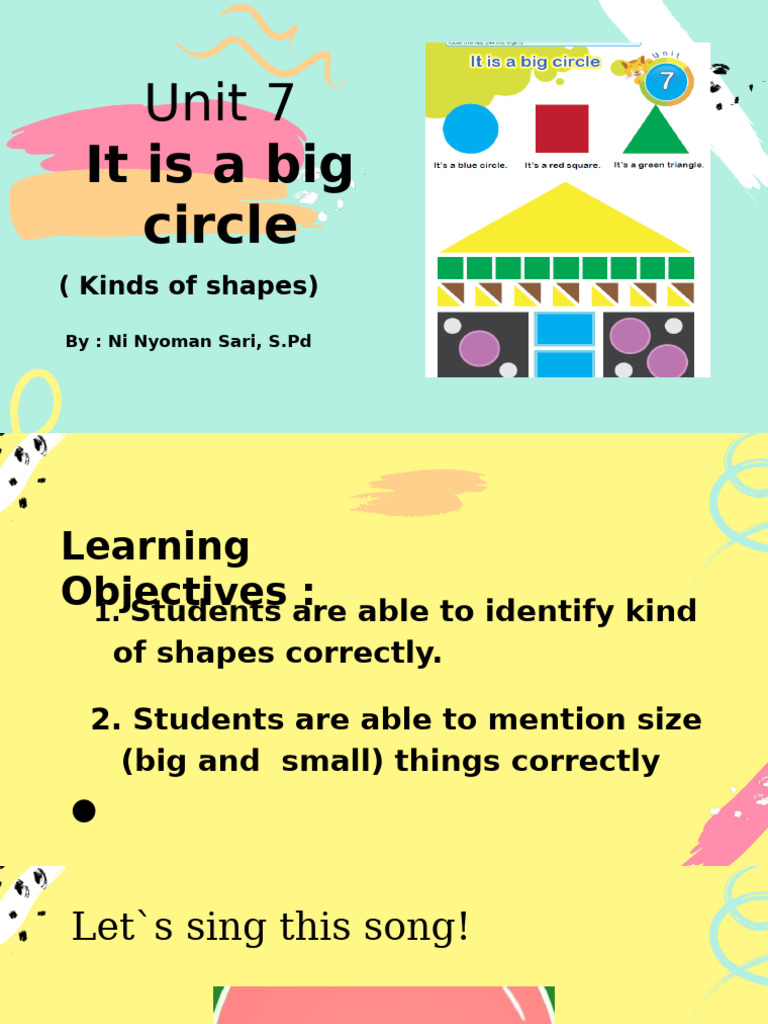 Materi unit 7 It is a big circle | PDF