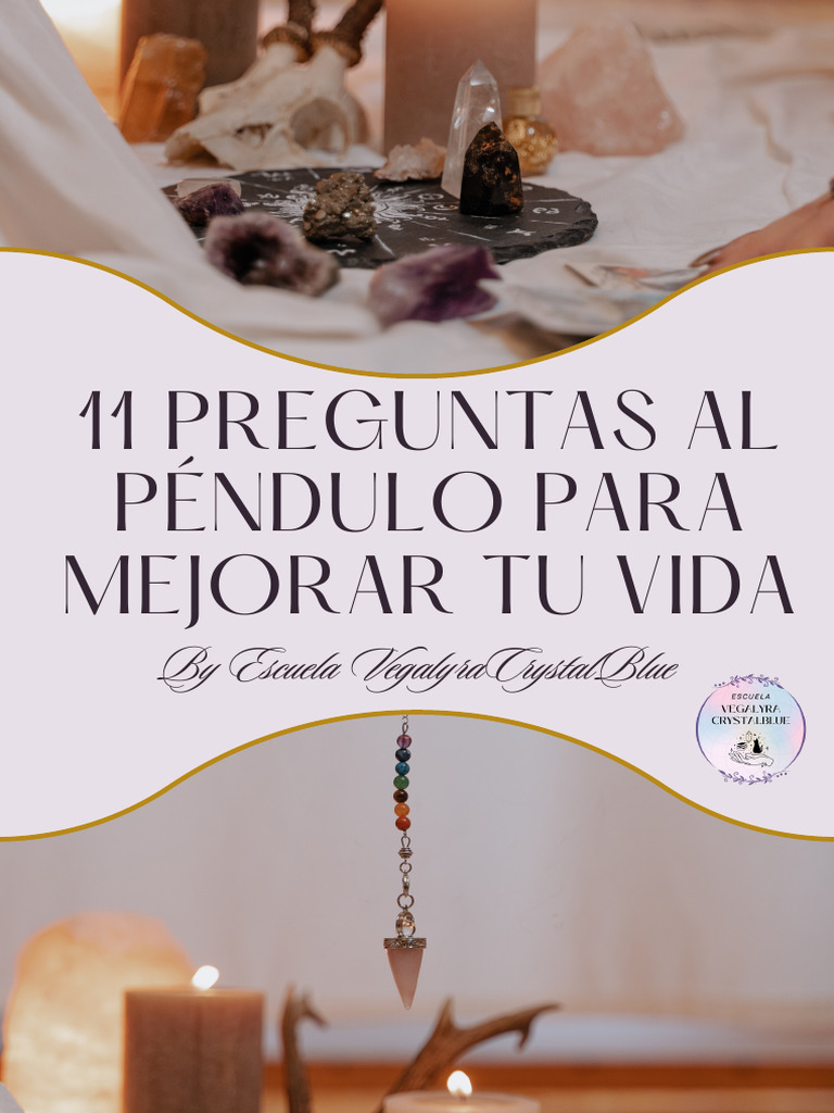 11 Preguntas Al Péndulo + Tabla Respuestas | PDF