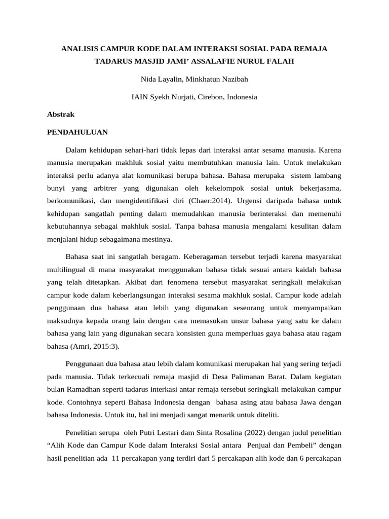 Kel. 3 Metopen Bahasa | PDF