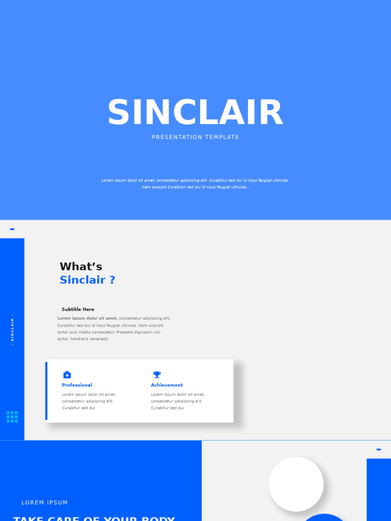 Sinclair Healthcare Overview | PDF