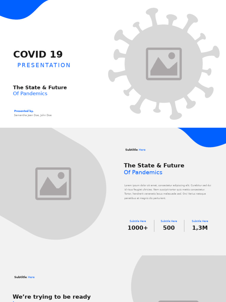 Covid 19 - Medical Google Slides Templates | PDF