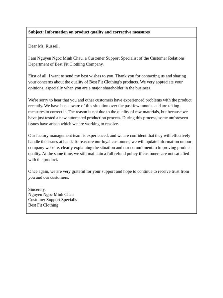 BP - Writing-Formal Letter | PDF