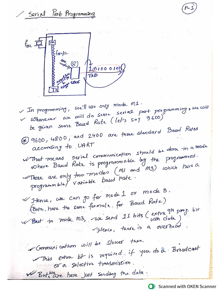Serial Port Programming | PDF