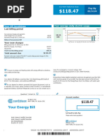 Comed Sample Bill | PDF | Efficient Energy Use | Sustainable Energy