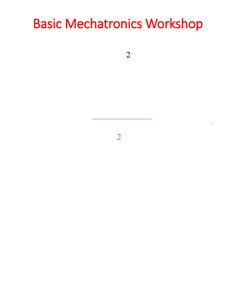 Lecture 2 - Basic Concepts of Control Systems | PDF | Pneumatics | Control System