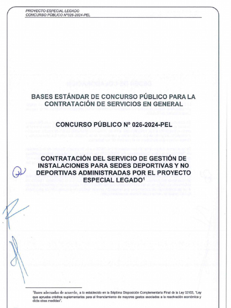 BASES CP 26-2024-PEL | PDF