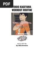 Katsuki Bakugo Workout PDF | PDF | Strength Training | Physical Fitness