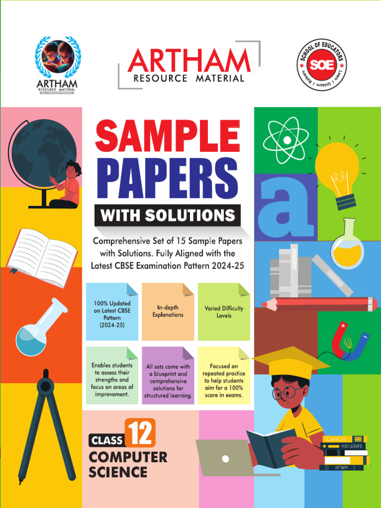 Class 12 Computer Science Sample Paper Set 11 | PDF | Relational Model ...