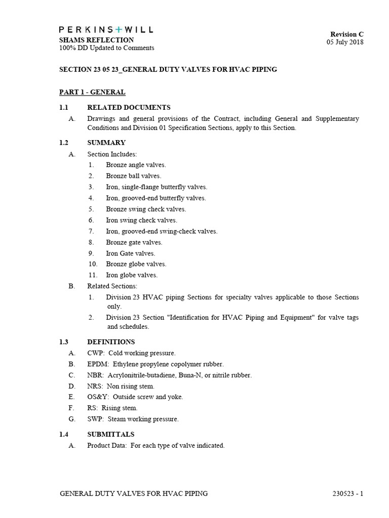CHW VALVES | PDF | Valve | Pipe (Fluid Conveyance)